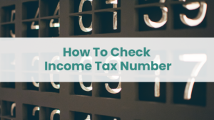 How To Check Income Tax Number in Malaysia