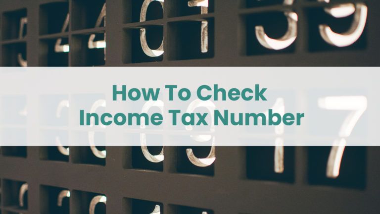 How To Check Income Tax Number in Malaysia