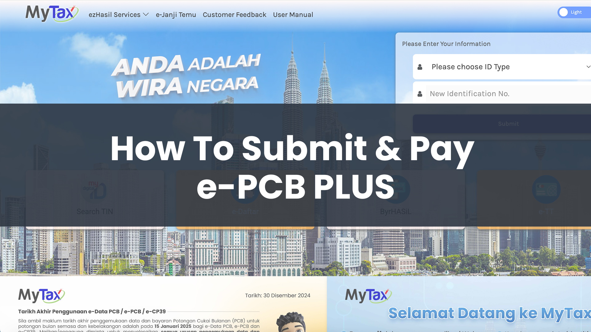 How To Make e-PCB PLUS Submission & Payment (Full Guide)