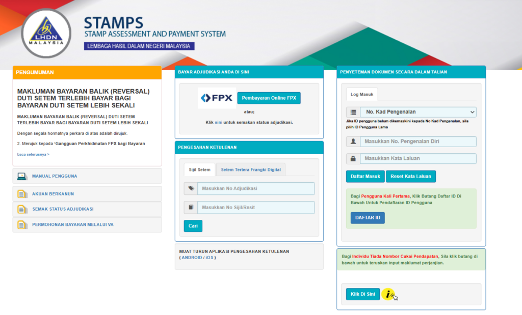 Malaysia Stamp Duty Self-Assessment: A New Era